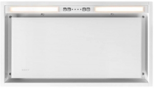 Novy Crystal Lüfterbaustein 26050, Glas weiss, 60 cm