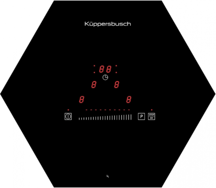 Küppersbusch EKWI 3740.0 W Waben-Induktions-Kochfeld, mit 5 Jahren Garantie