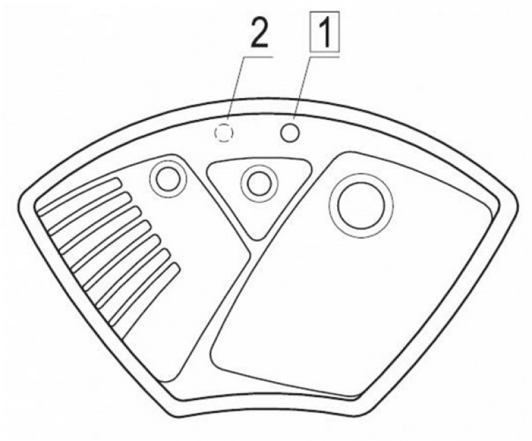 Villeroy & Boch Arena Eck, Farbe FU Ivory