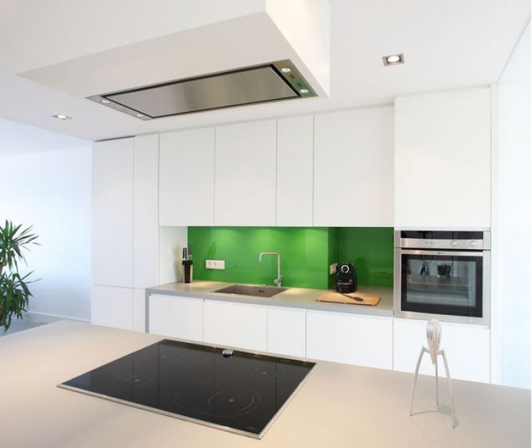 Novy Pure'line 6830 Deckenhaube, Edelstahl Oberfläche