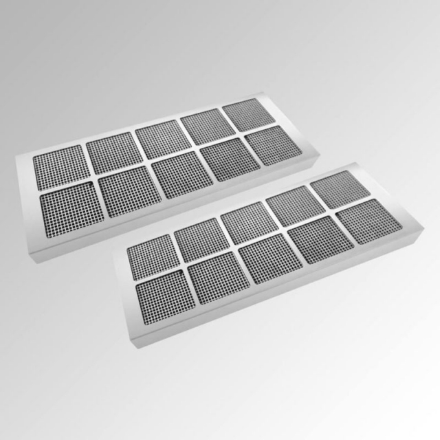 Silverline AF-SET 912 Aktivkohlefilter Wabenfilter, 2 Stück