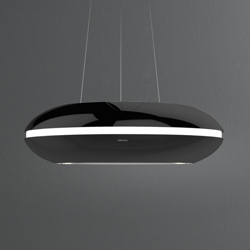 Falmec Loop IS, Inselhaube, Edelstahl, 74 cm