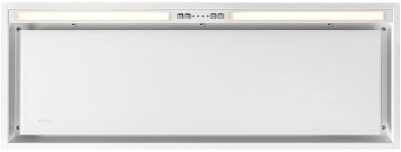 Novy Crystal Lüfterbaustein 26080, Glas weiss, 90 cm