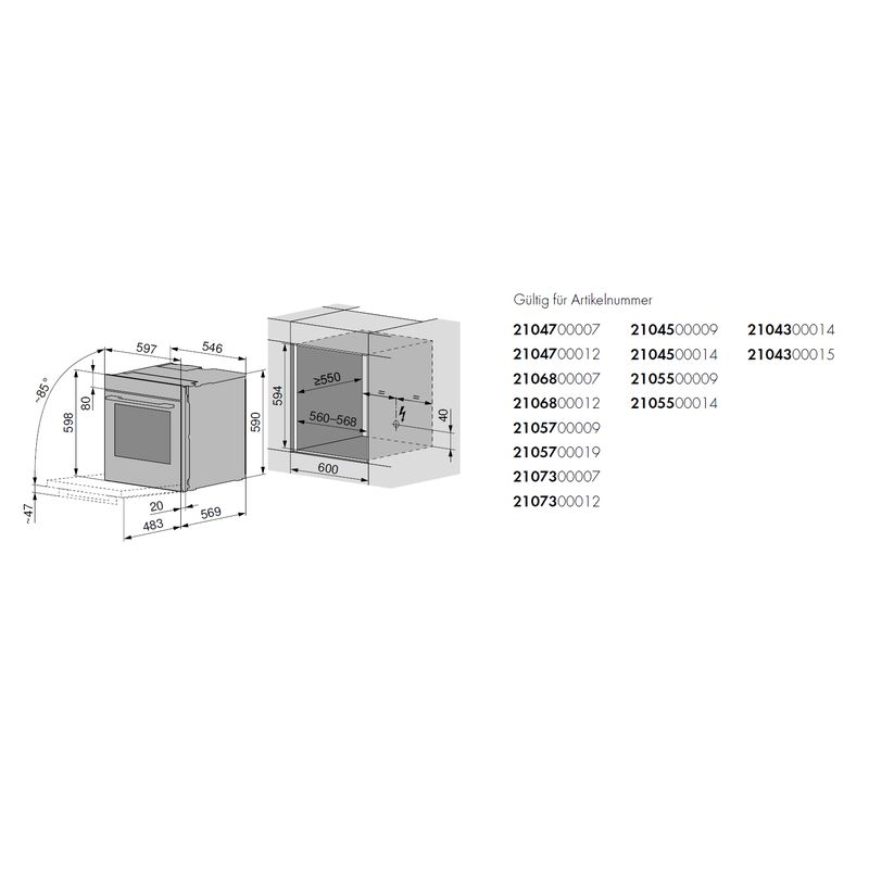 V-ZUG Combair V2000 60: DER Enbau-Backofen