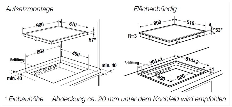 Küppersbusch KI 9870.0 SR, Vollflächen-Induktion 90 cm