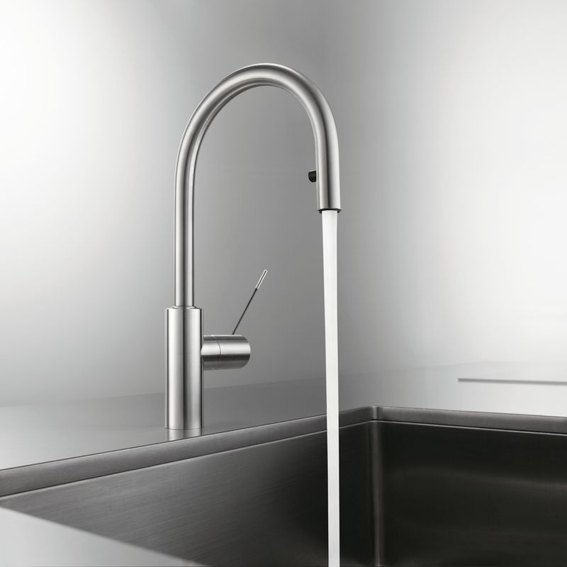 KWC Ono 3, Einhebelmischer Edelstahl