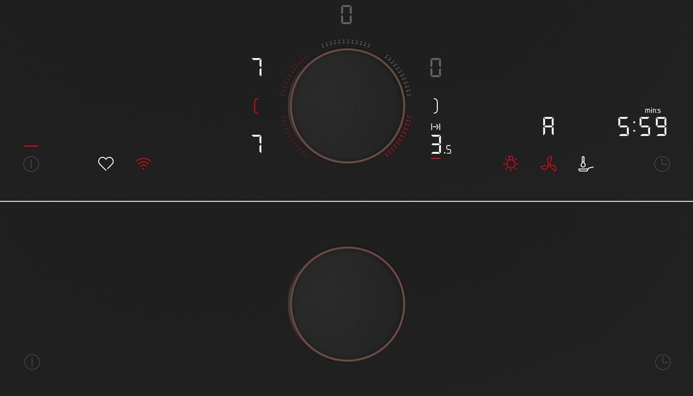 Neff T69YYX4C0, Induktionskochfeld, 90 cm, Deep Black